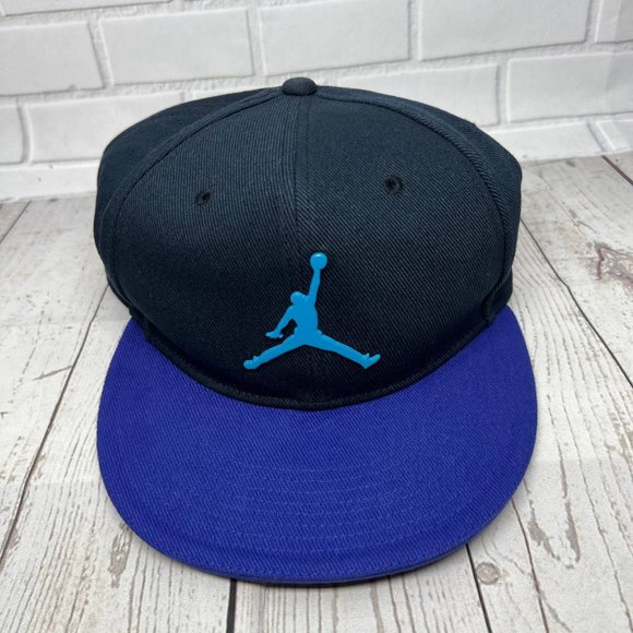Jordan | Accessories | Air Jordan Grape Aqua 7 8 Jumpman Hat Fitted Cap ...